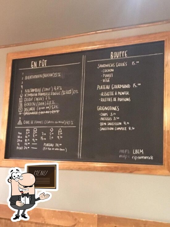 Menu at Le Bien, Le Malt - Brasserie Artisanale pub & bar, Rimouski