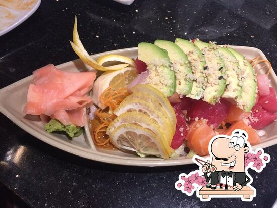 Menu at Kyoto Japanese Cuisine restaurant, DeRidder