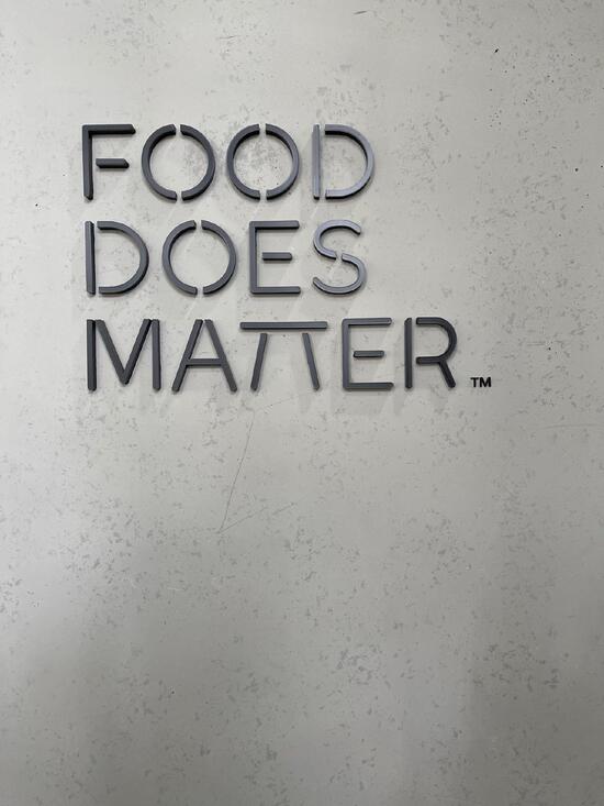 Menu at Food Does Matter restaurant, Seoul