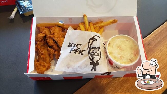 Menu au KFC fast food, Moncton, Mountain Rd