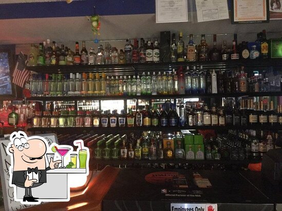Menu at Question Mark Bar & Liquors, Paterson