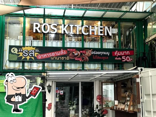 Menu at Ros Kitchen restaurant, Bangkok, 12 Silom Soi 7