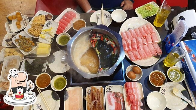 Carta del restaurante Suki Dara, Bangkok, ร้านสึกี้ดารา