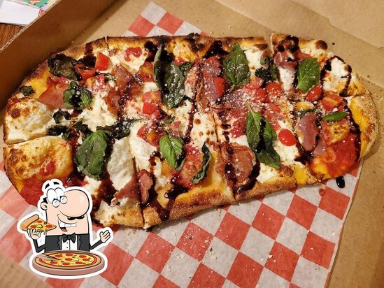 Menu at Pizza Rock pizzeria, Brandon