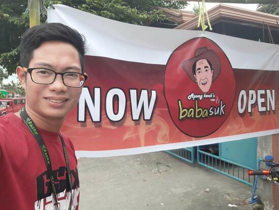 Menu at Babasuk restaurant, Arayat