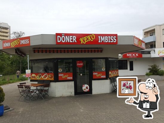 Menu au Keko Imbiss fast food, Mannheim