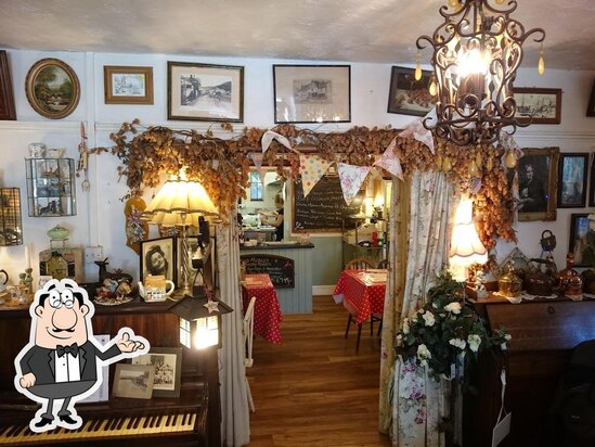 Menu at Miss Molly's Tea Room restaurant, Camborne, The Old College