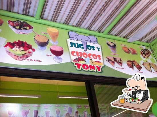 Menu at Jugos y Chocos Tony pub & bar, Aguascalientes, Av Independencia ...