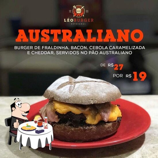 Menu em Léo Burger restaurante, Cajuru