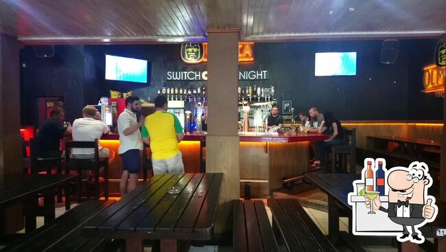 Menu at Music Cafe, Potchefstroom