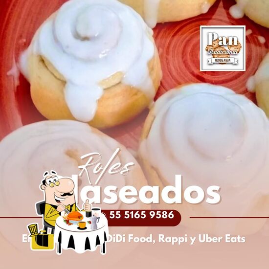 Pan Tradicional Ojo de Agua, Ojo de Agua - Carta del restaurante y ...