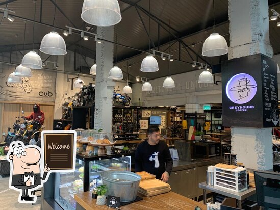 Menu at Greyhound Coffee at CUB House Flagship Store, Bangkok