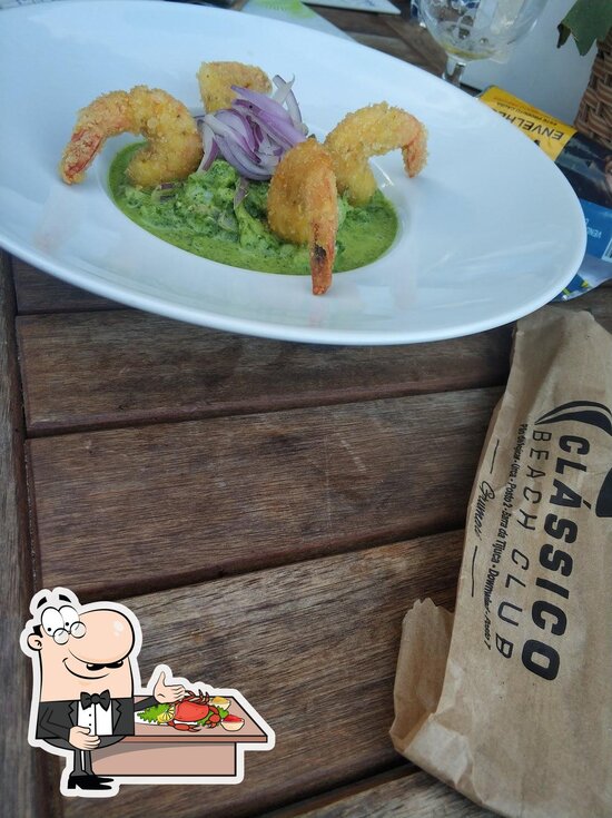 Clássico Beach Club - Grumari, Rio de Janeiro - Menu do restaurante e ...