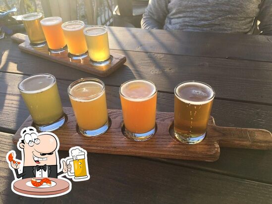 Menu at Riip Beer Co. pizzeria, Huntington Beach