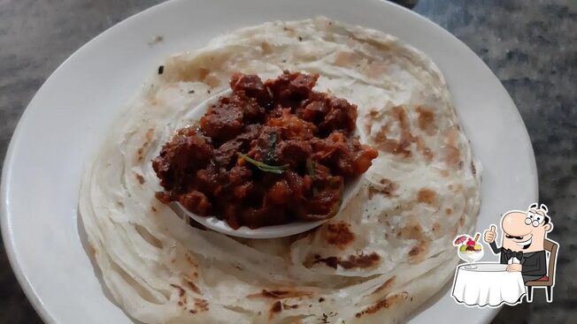 Menu at Taj cafeteria, BP Angadi