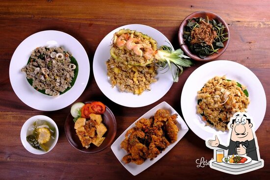 Menu at Lesehan Pak Haji restaurant, Tuban