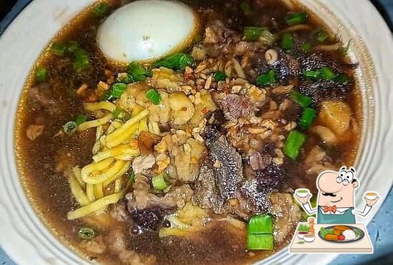 Menu at Beef Paris Mami & Batchoy restaurant, Philippines