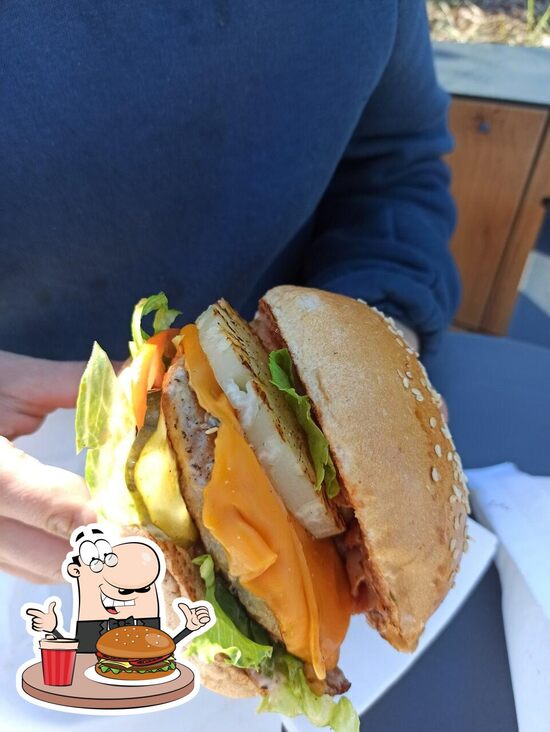 Menu at Easy Burger restaurant, Kronshtadt