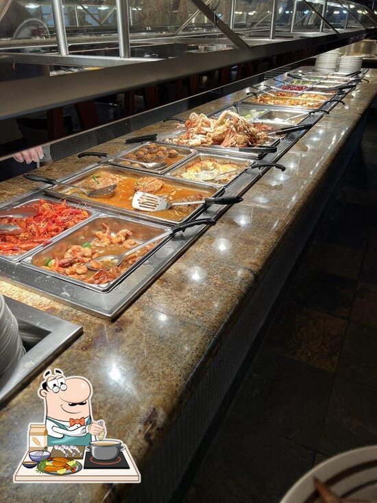 Menu at Ling's Buffet restaurant, Houston, Atascocita Road