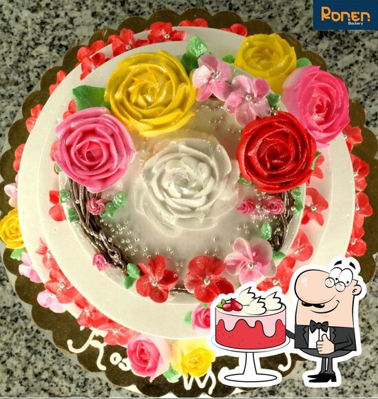 Menu at Ronen bakery, Moirang