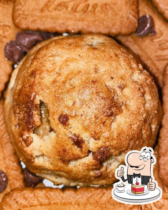 Carta del postres Chipkick Cookies, Chantilly