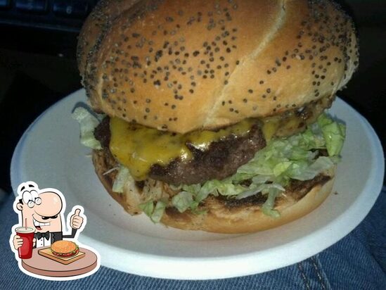 Menu at Red Rabbit Drive-In BBQ, Duncannon