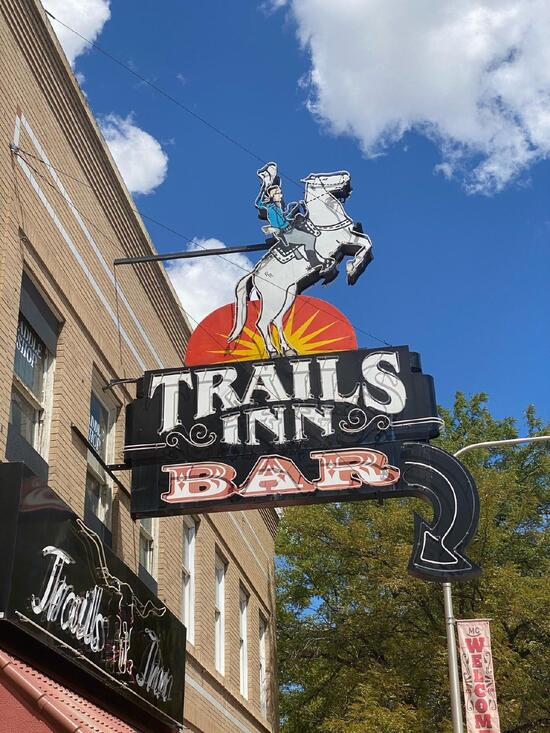 Carta del pub y bar Trails Inn Tap Haus, Miles City