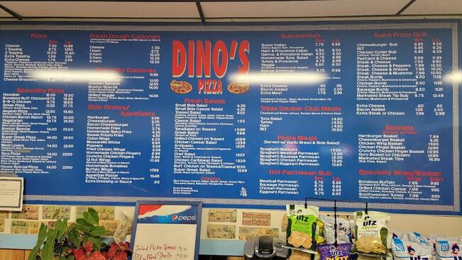 Dinos Pizza in Searsport - Restaurant menu and reviews
