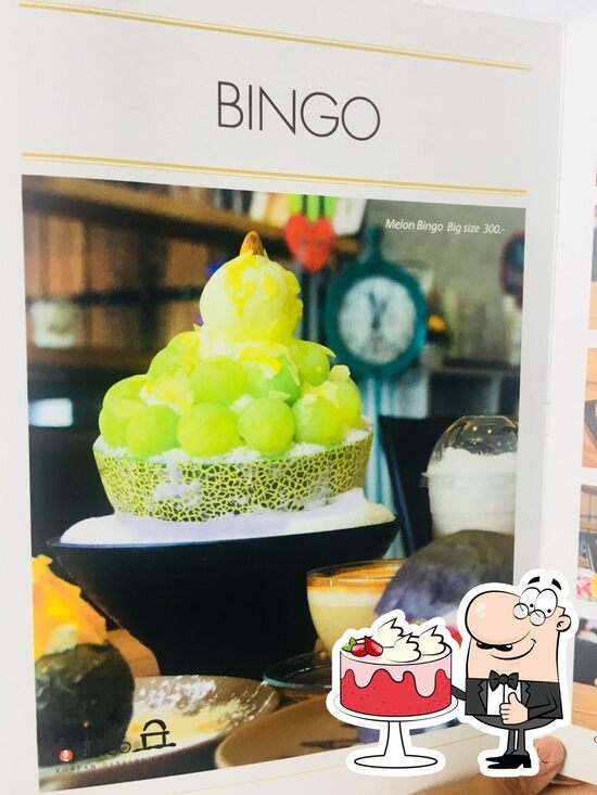 Menu at Han Bingo Korean Dessert Cafe, Tha Sa An