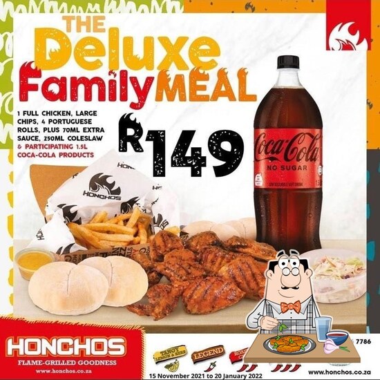 Honchos Richards Bay restaurant, Richards Bay - Restaurantspeisekarten ...