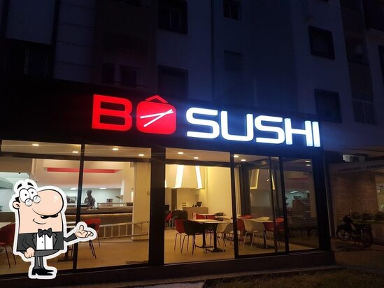 Menu at Bo Sushi restaurant, Bouskoura, P3011