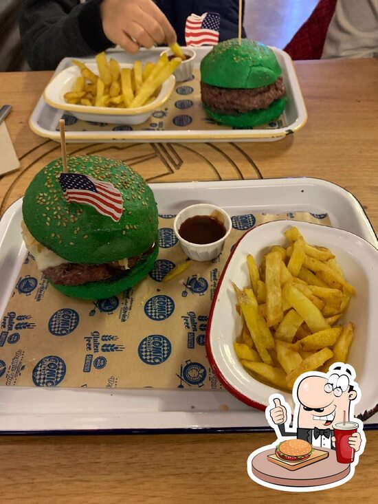 Carta del restaurante Comic Planet: American food & drink, Madrid, Av ...