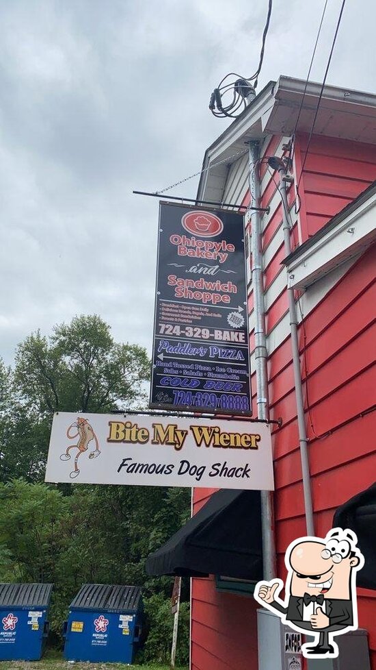 Menu at Bite my Wiener restaurant, Ohiopyle