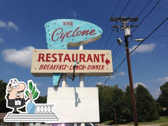 Menu at Cyclone Drive-In Restaurant, Chester