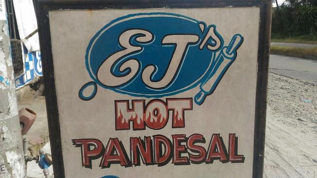 Menu at EJ's Hot Pandesal, Tarlac City