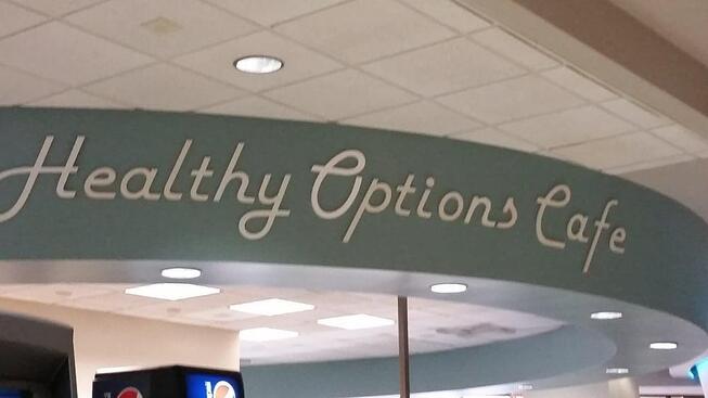 Menu at Healthy Options Cafe, Beaumont
