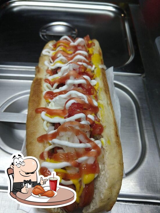 Menu at Hot Dog restaurant, Saltillo