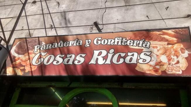 Menu at Panaderia y Confiteria Cosas Ricas, Buenos Aires