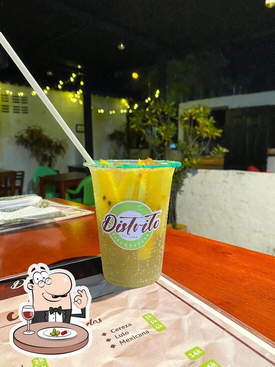 Menu at DISTRITO BEER & BURGER restaurant, Saloa