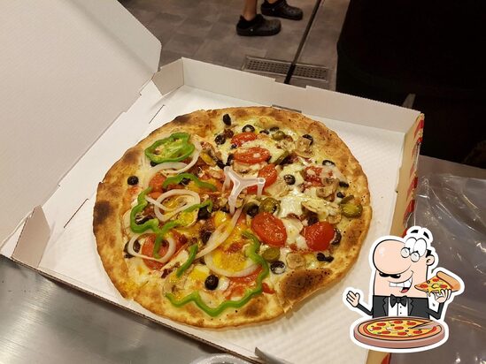 Menu at Pizzabox restaurant, Seoul