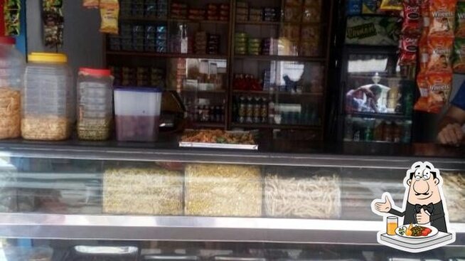 Menu at Bombay Sweets Stall, Chennai