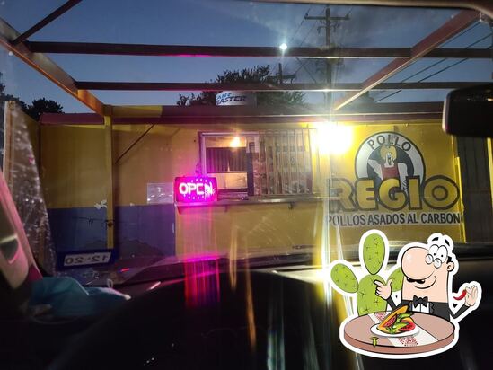 Menu at Pollo Regio restaurant, Austin, S Congress Ave