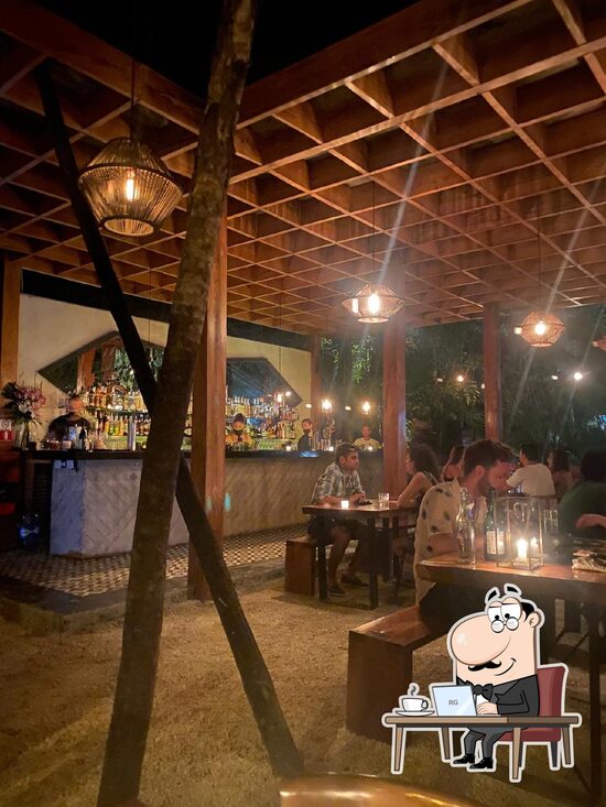 Menu at Arca restaurant, Tulum