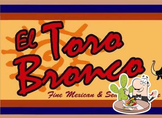 Menu at El Toro Bronco restaurant, Lompoc