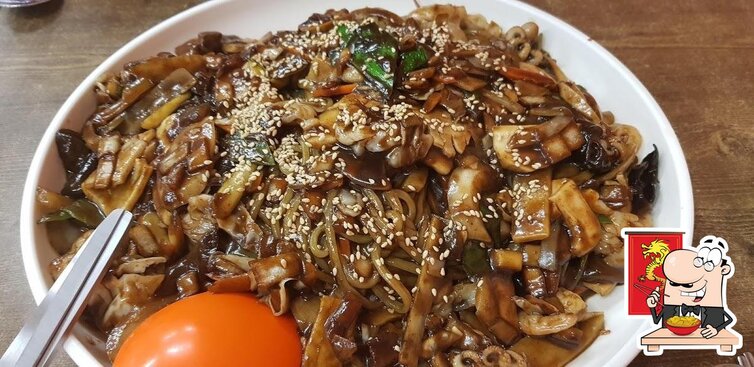 Menu at Peking restaurant, Daejeon