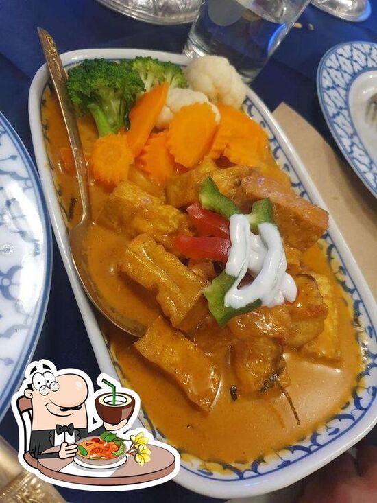 Menu at Chao Thai restaurant, Wodonga