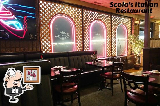 Menu at Scola's Restaurant, Dracut