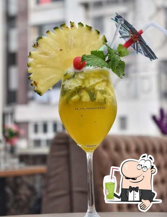 Menu at Skydine Rooftop Cafe, Restaurant and Lounge, Kolkata
