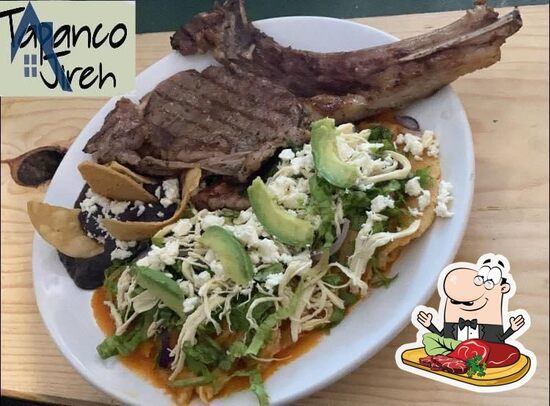 Menu at Tapanco JIREH restaurant, Huauchinango