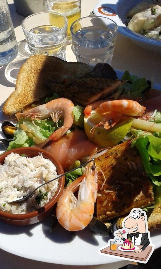 Menu at Café Ty Pierre, Roscoff